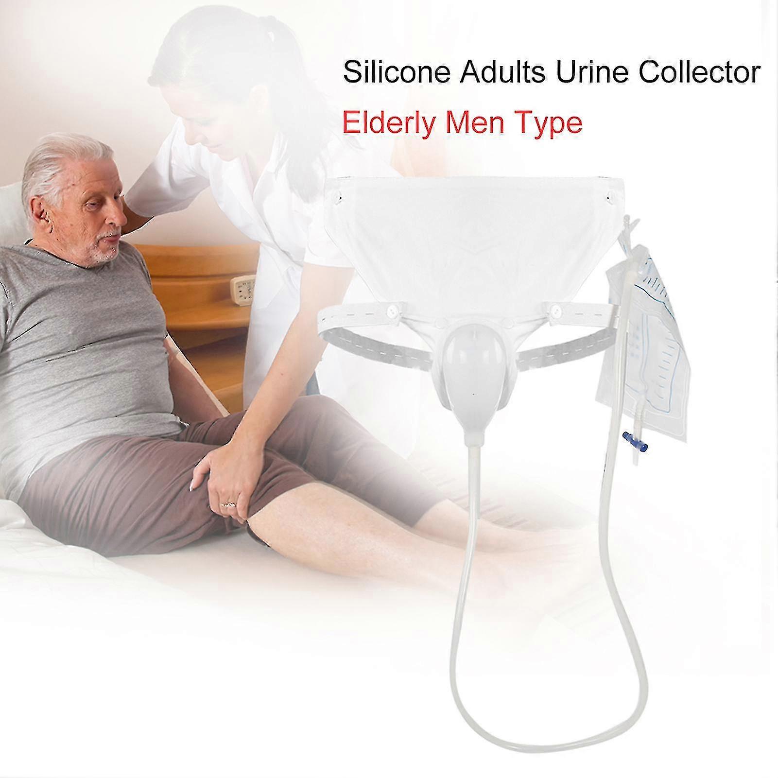 Urine Collector Silicone Adults Man Woman Elderly Urinal With Urine ...