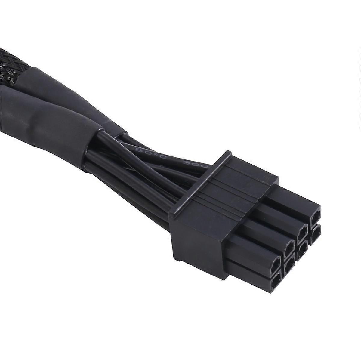 Dual Mini 6 Pin to 8 Pin PCI Express Video Card Power Adapter Sleeved ...