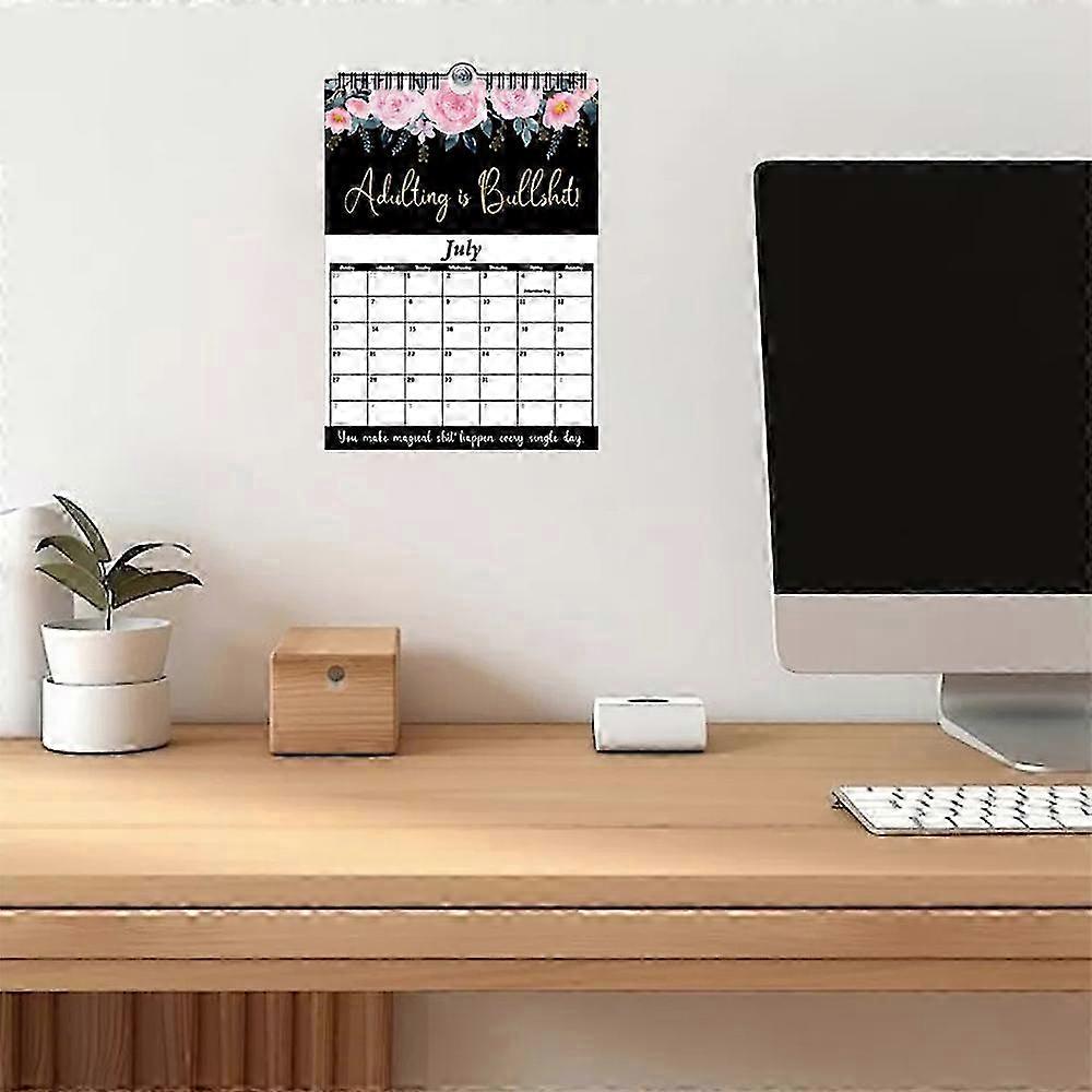 2025 Calendar for Tired-Ass Women, Tired Women Calendar, Fu-ck It ...