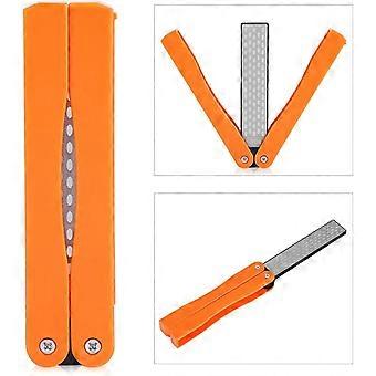 400/600 Grit Knife Sharpener, Folding Double-Sided Diamond Sharpening Stone Tool | Fruugo UK