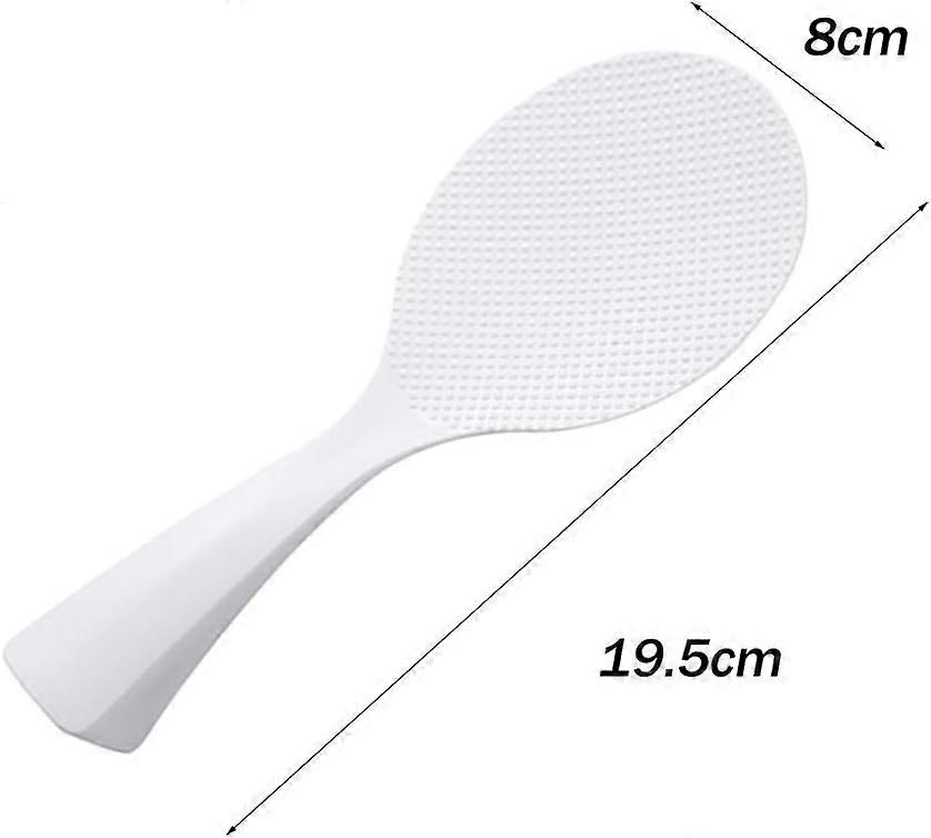 2-Piece Rice Paddle, Non-Stick Rice Spoon, Standing Serving Rice ...