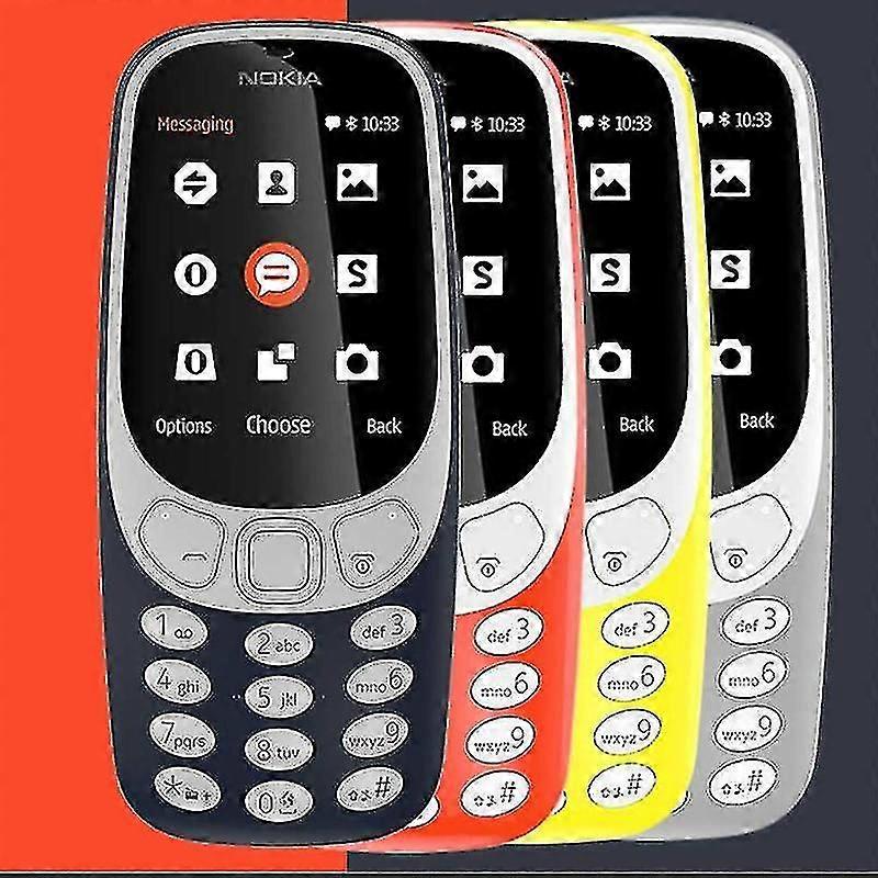 New 3310 Phone - Non-intelligent Bar Phone For Seniors With Dual Sim ...