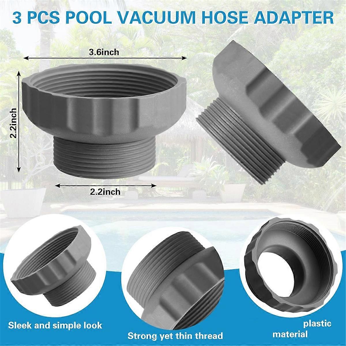 Pool Vacuum Hose Adapter Pool Skimmer Hose Adapter for Pool Parts ...