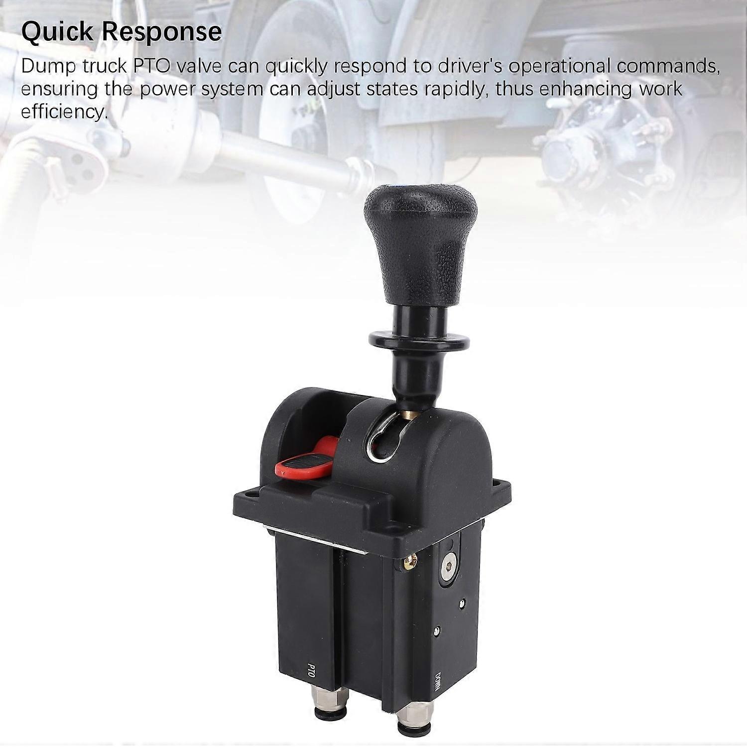 Dump Truck PTO Control Valve 4 Holes 3 Working Positions Slow Down ...