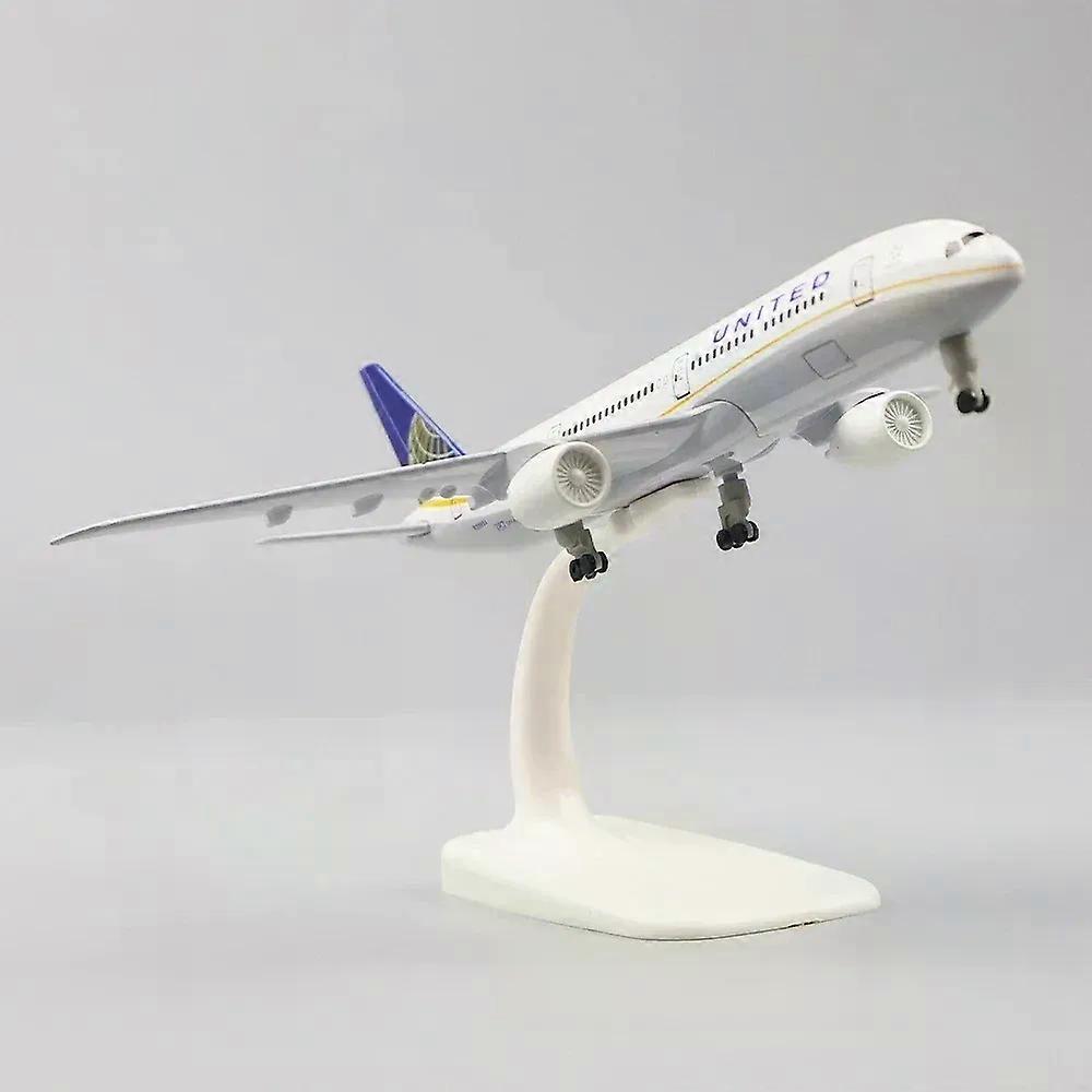 Airplane model B787 United Model Miniature Plane Aircraft Display ...