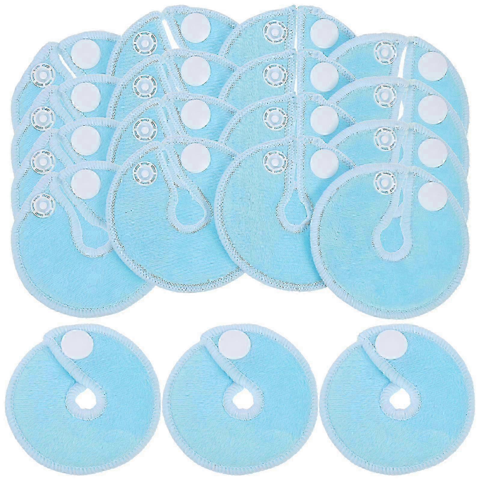 28pcs G Tube Button Pads Holders - Soft Abdominal G Shape Covers for ...