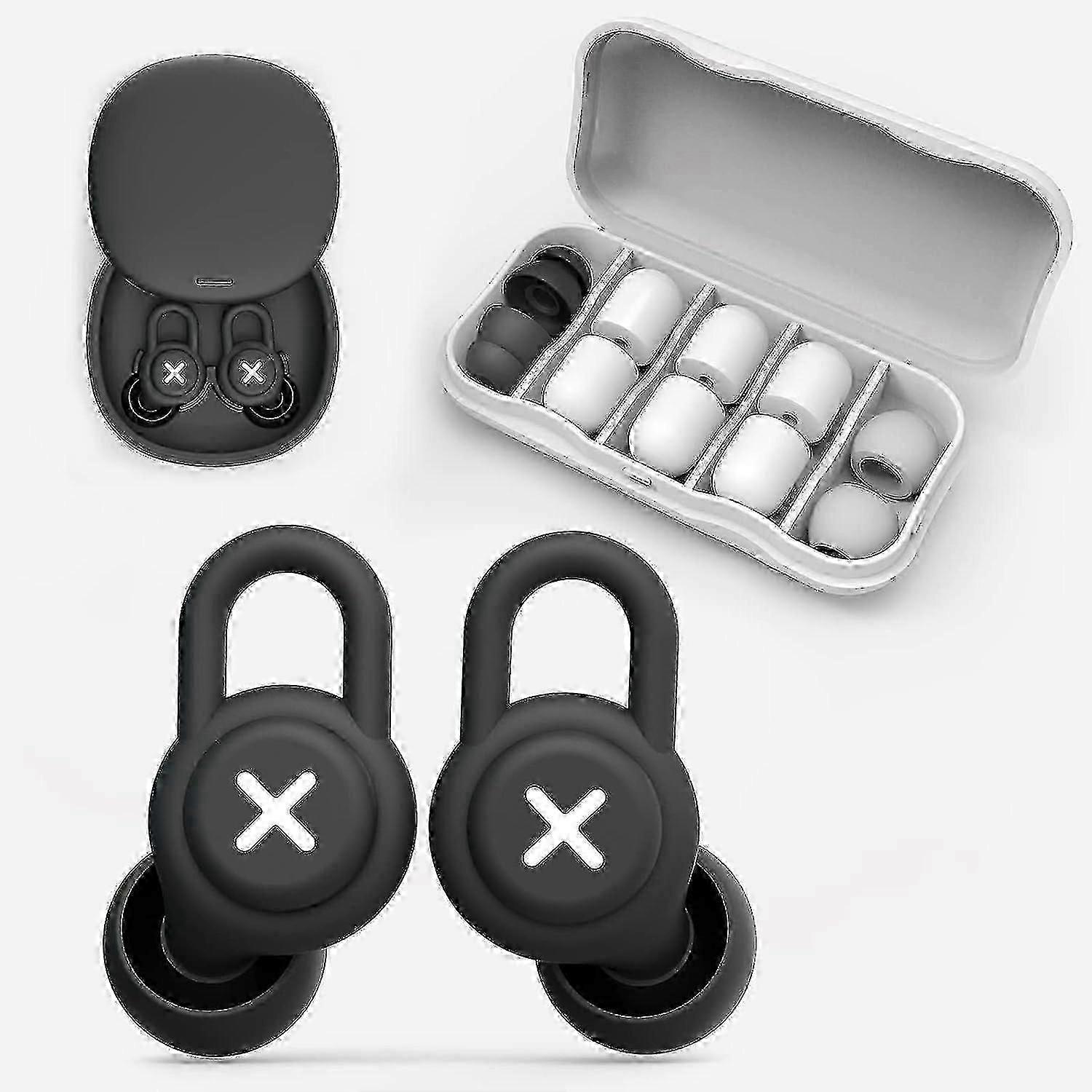 Ear Plug For 40db Noise Cancelling Earbuds, Soft Silicone Earplug For ...