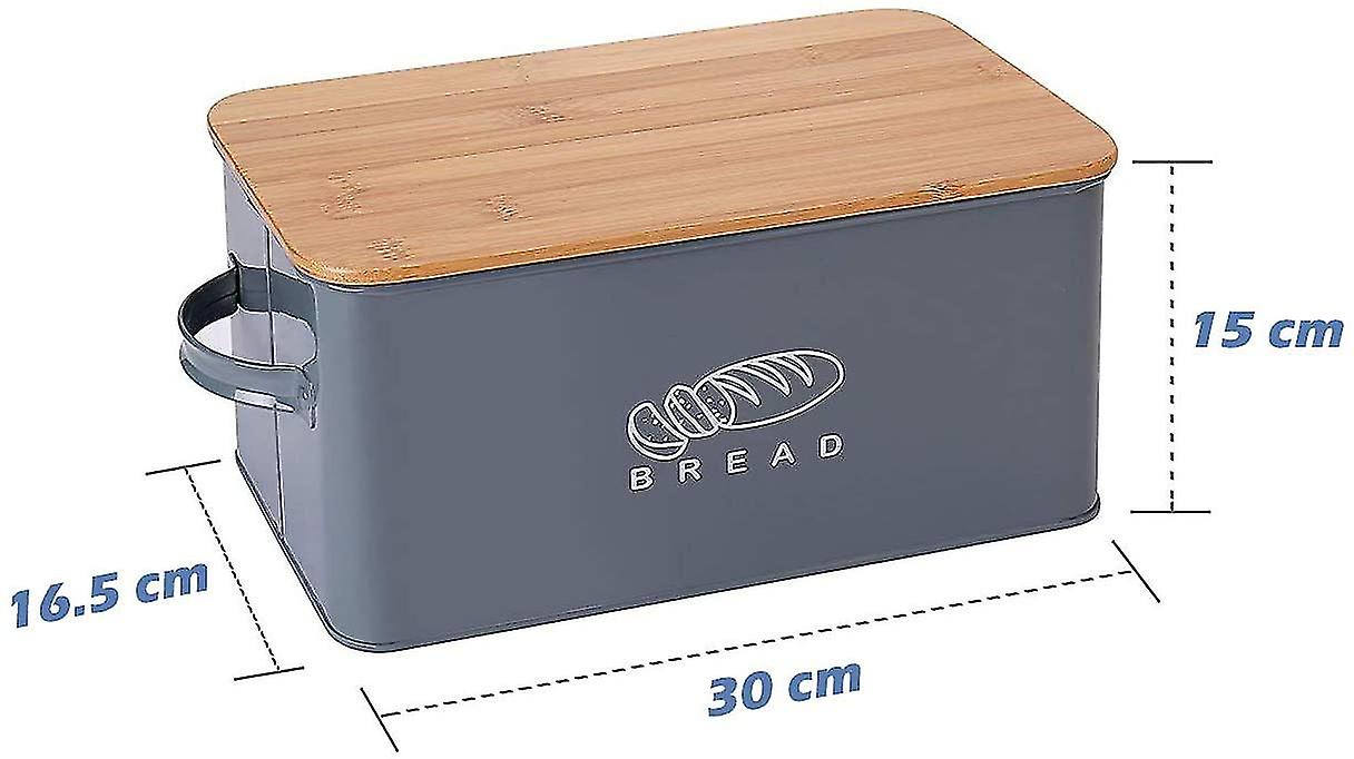 Bread Box Bread Box Metal Pastry Box Container For Storing Bread Cake ...