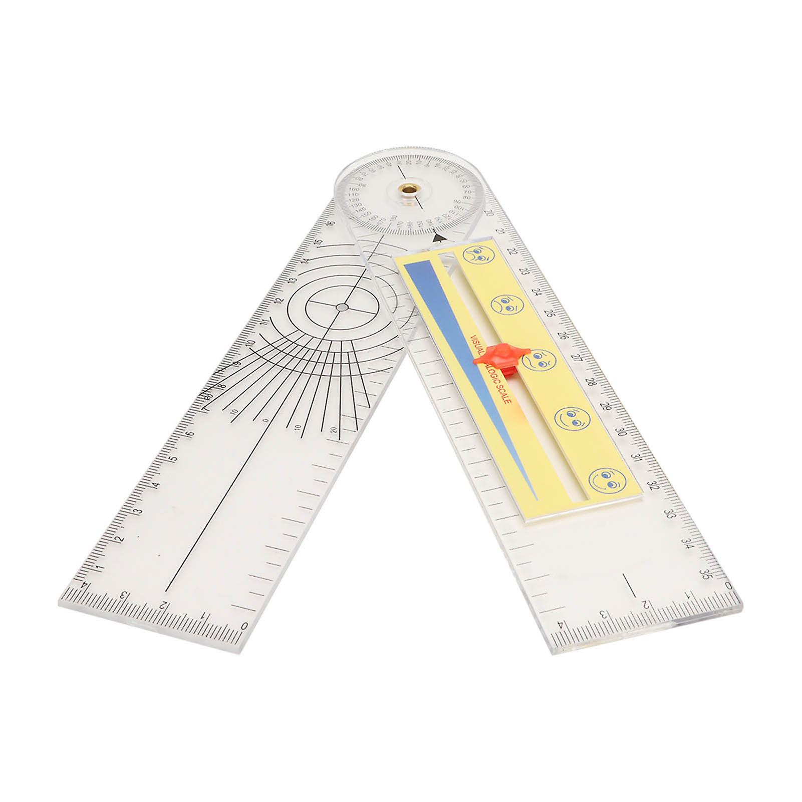 Spinal Goniometer Professional Spine Orthopedics Ruler With Pain Rating ...