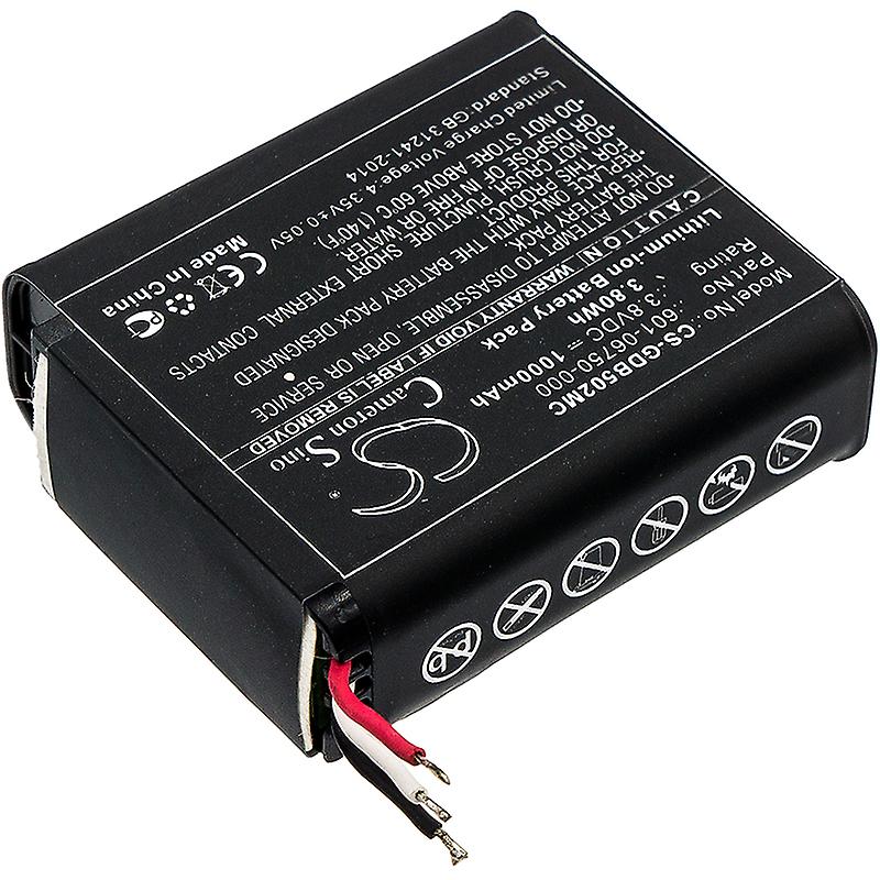 Battery for GoPro CHDHS-101 Hero 4 5 Session HWMR1 601-06750-000 601 ...