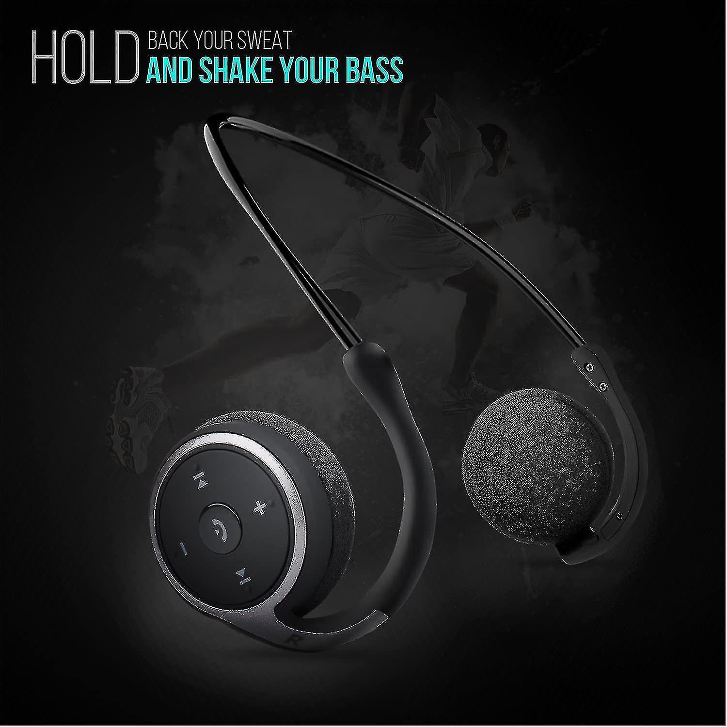 Small Bluetooth Headphones Wrap Around Head - Sports Wireless Headset ...