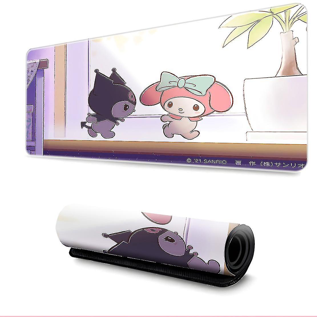 Tsir Sanrio Computer Mouse Pad Kawaii Kuromi Cinnamoroll Mymelody ...