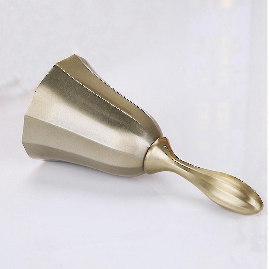 2xHand Brass Bells For Children Pure Copper For Bed Call Remind Class ...