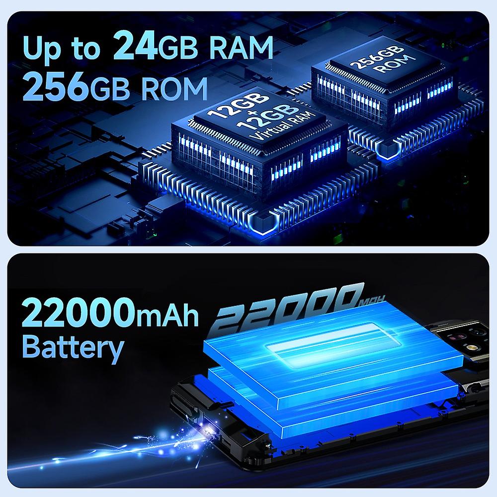 Ulefone Armor 24 Rugged Phone 22000mAh 24GB+ 256GB 6.78"120Hz ...