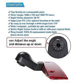 Car High Brake Light Reversing Camera Rear View Camera For Vito Viano ...