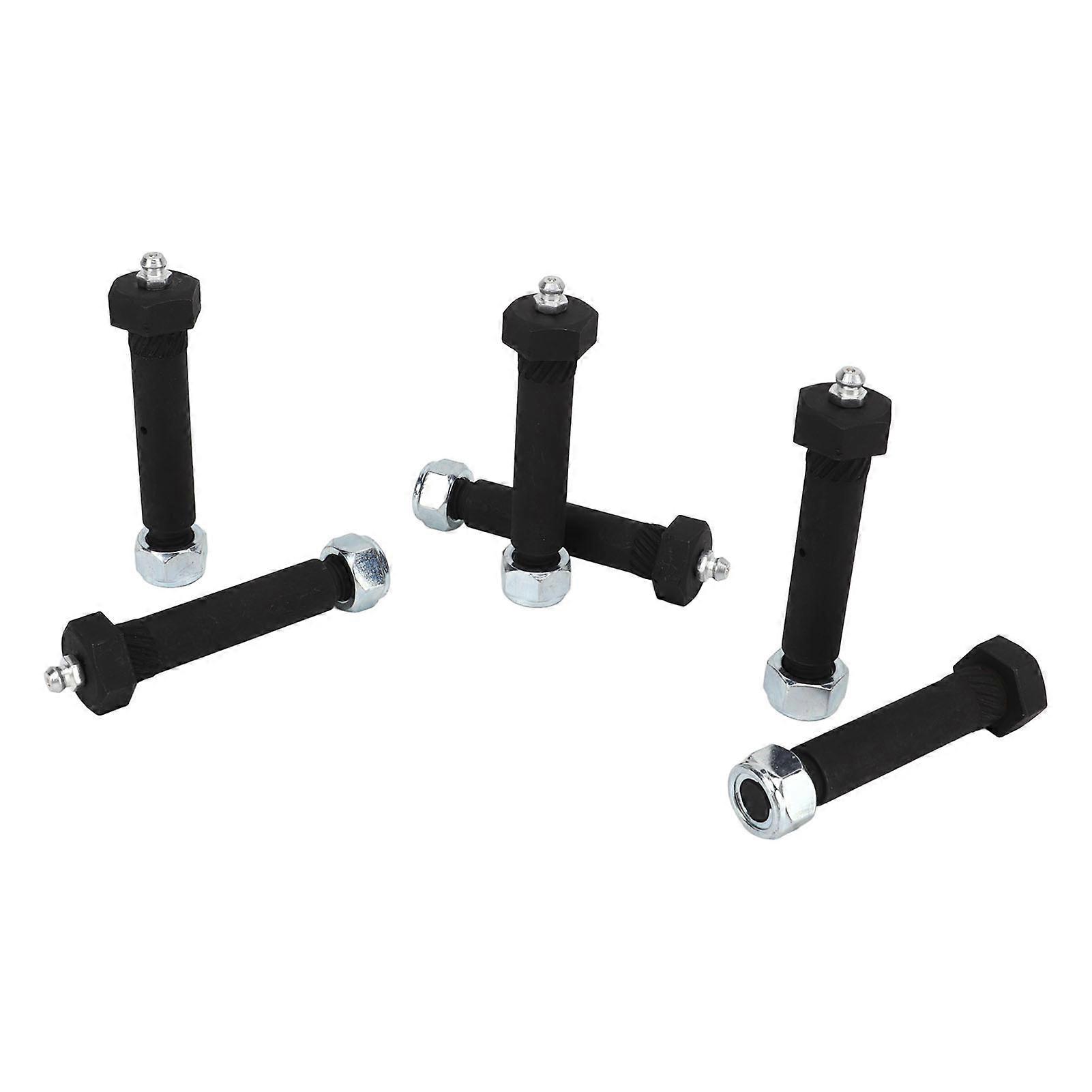 Trailer Axle Spring Shackle Bolt with Locknut Steel Grease Type Eye Wet ...