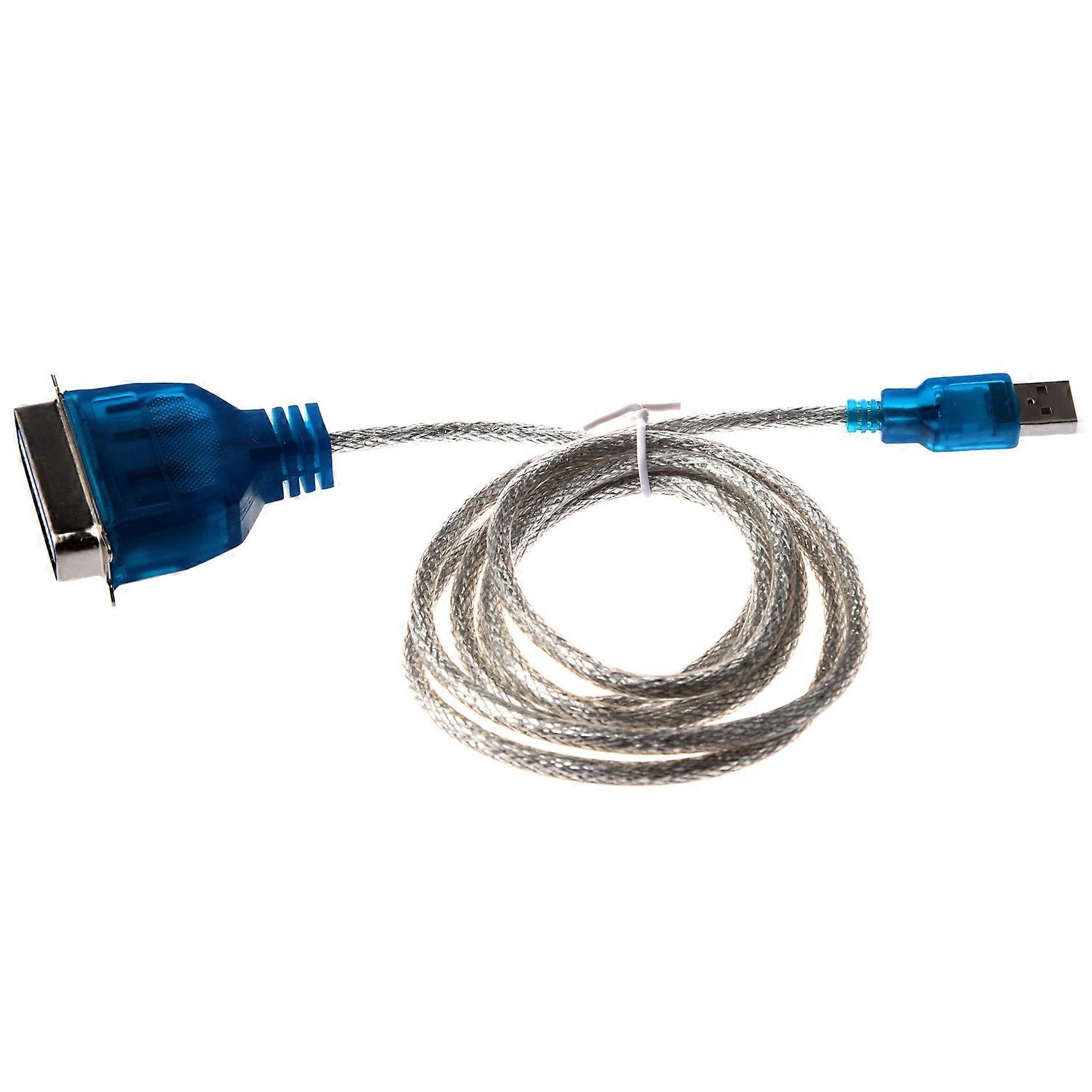 Usb To Parallel Ieee 1284 Printer Adapter Cable Pc Connect Your Old 2712