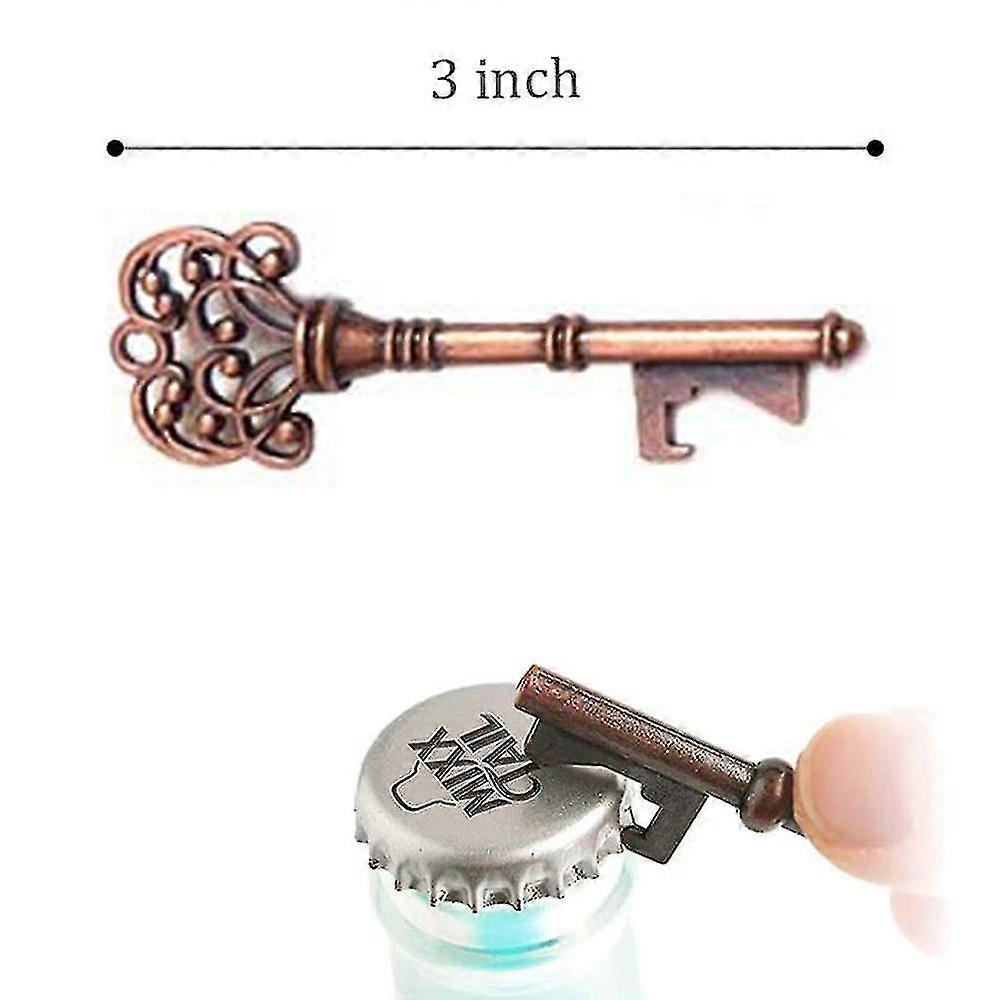 Key Bottle Opener 25 Pieces Key Bottle Opener With Kraft Paper Gift ...