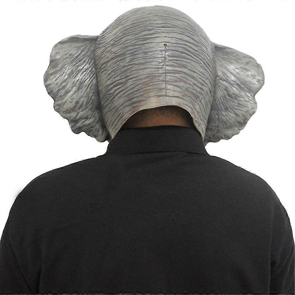 Latex Animal Full Head African Elephant Mask Animal Fancy Masquerade ...