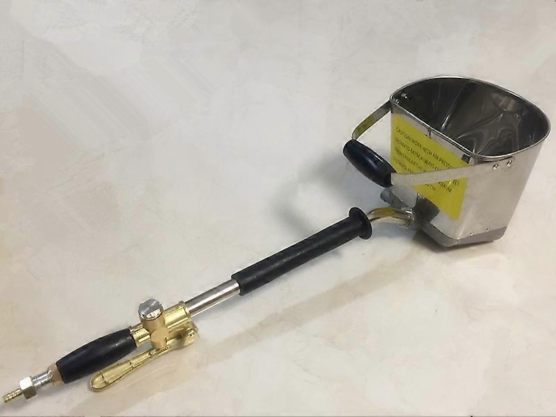 VIP Customer Mortar Sprayer Wall Mortar Gun,Stucco shovel,Hopper Ladle ...