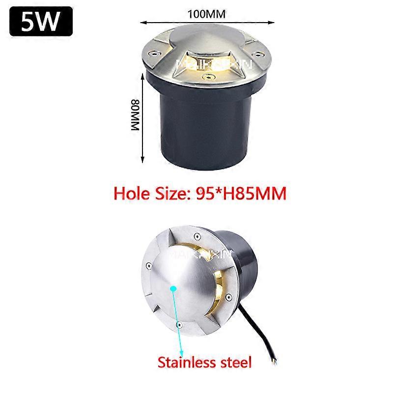 IP68 DC12V Outdoor Lighting 3W 5W Garden Yard Step Stairs Floor Deck LED Recessed Inground Lamps ...