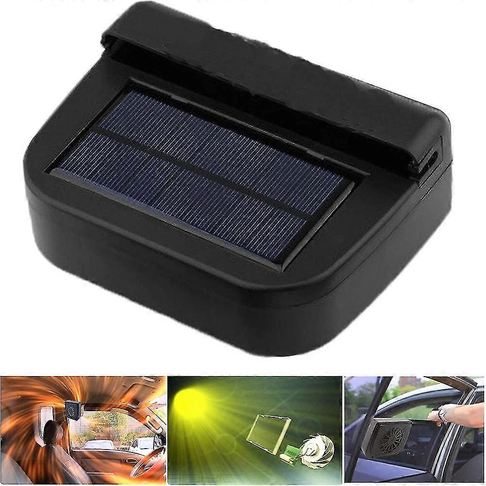 Solar Powered Car Ventilator Window Solar Ventilator Car Exhaust Fan ...