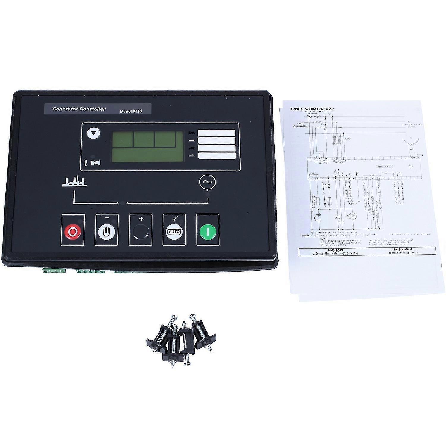 Dse5110 Generator Self-starting Controller Generator Set Panel Electronic Controller Tool ...