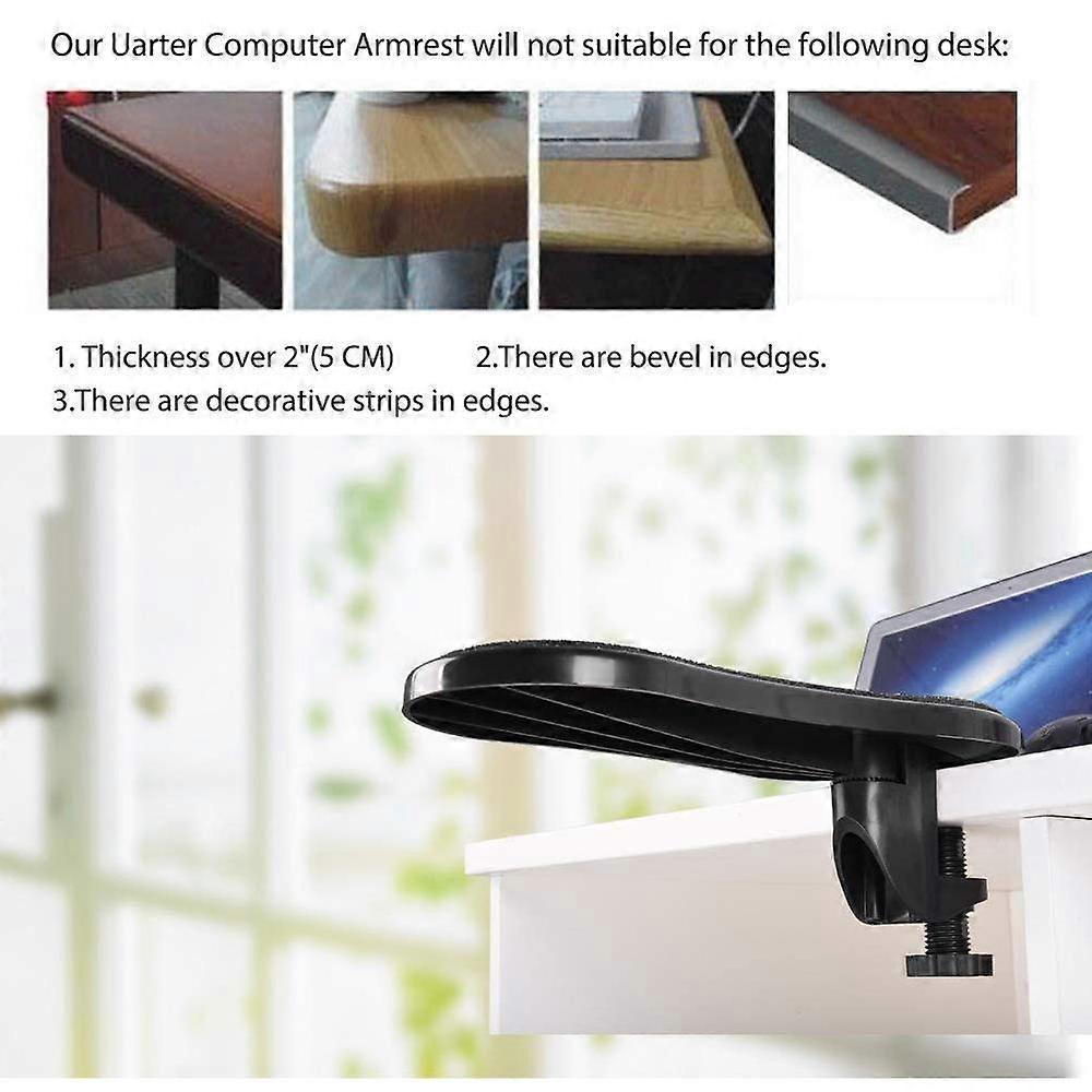 Computer Arm Rest Support for Desk and Chair Sturdy Mouse Arm Rest Desk ...