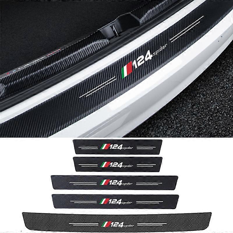 Motor Vehicle Parts Car Styling for Fiat 124 Spider Logo Door Threshold ...