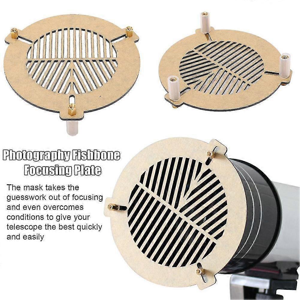 High Quality Bahtinov Mask Focusing Mask For Telescopes ...