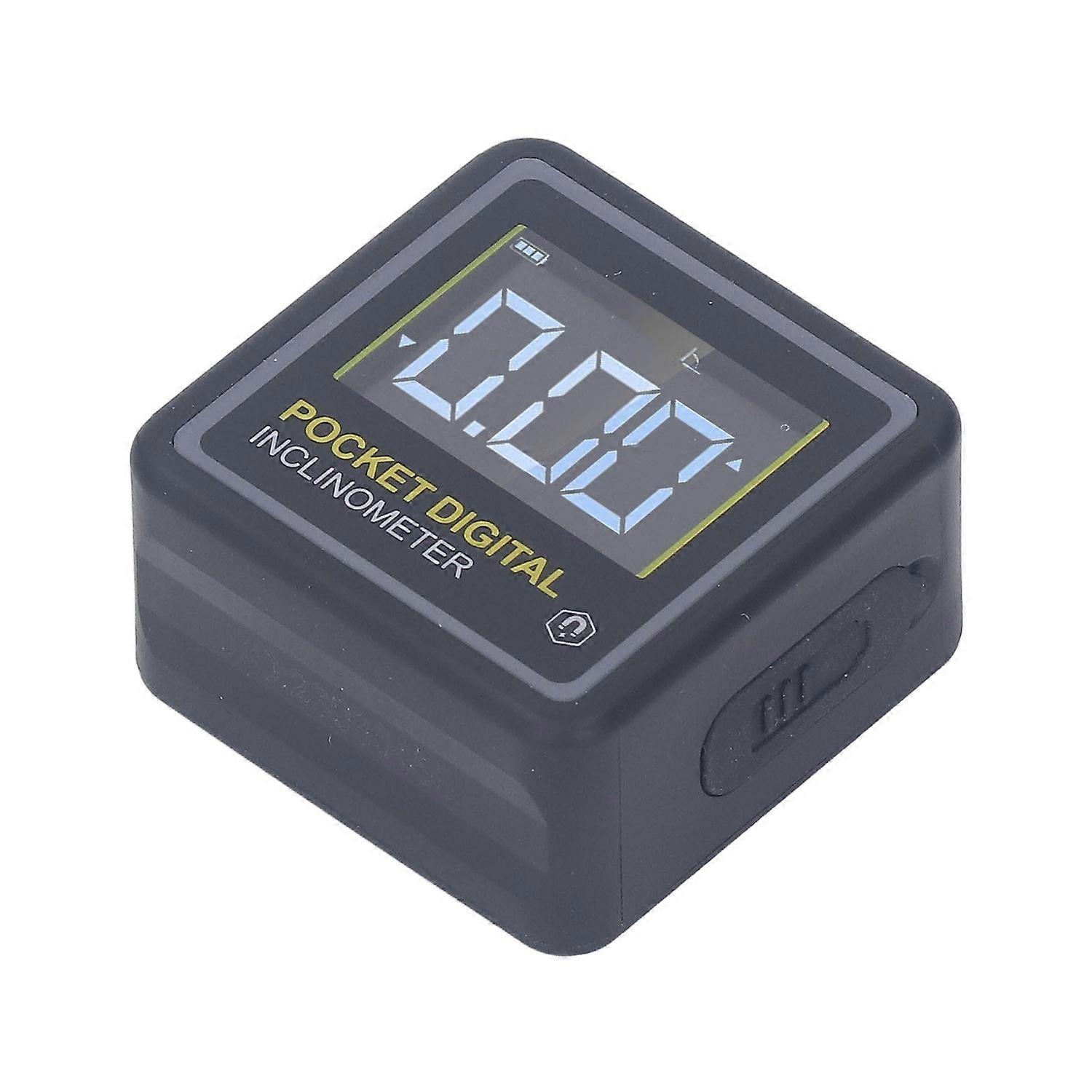 Pocket Digital Inclinometer Protractor Magnetic Angle Finder Measuring ...
