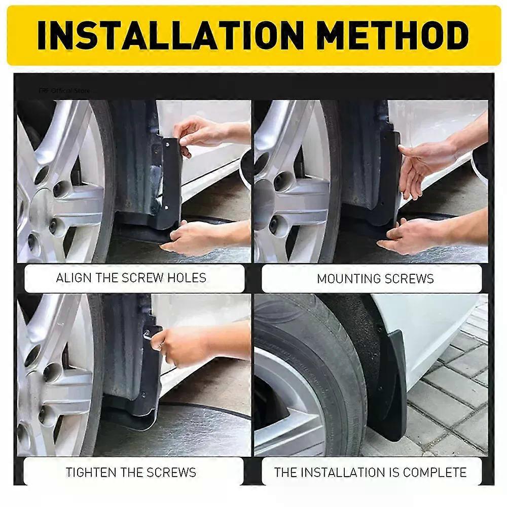 For Ford Transit Custom 2012 Onwards Mudguards Mudflaps Fender Front ...