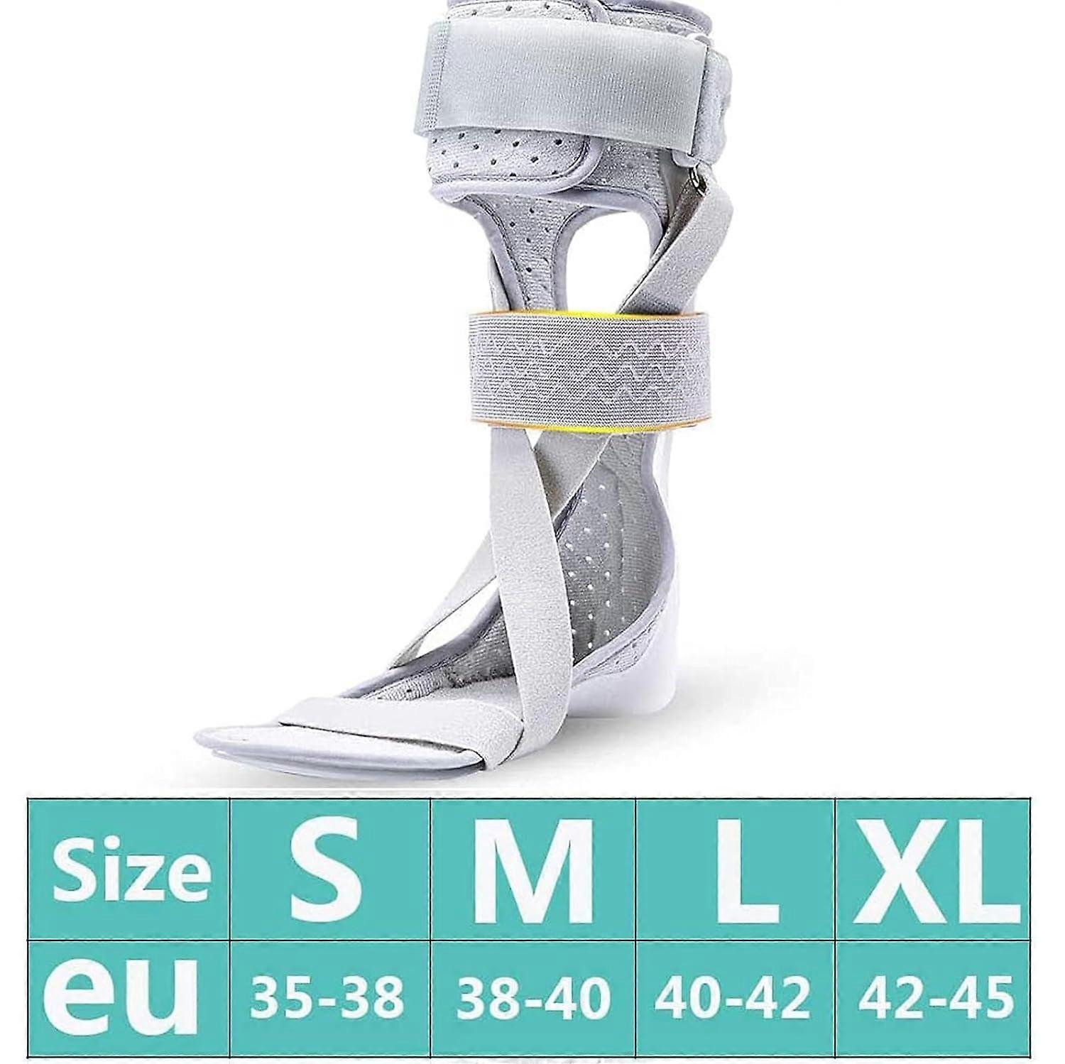 AFO Orthosis for Ankle Foot Support - XL Right Size Fall Prevention ...