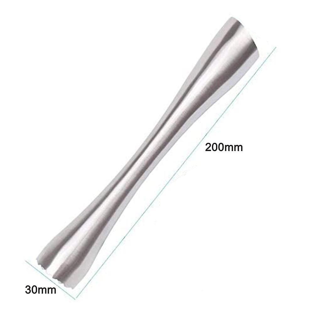 Cocktail Pestle Made Of Stainless Steel, Ice Chopper Lemon Masher Bar ...