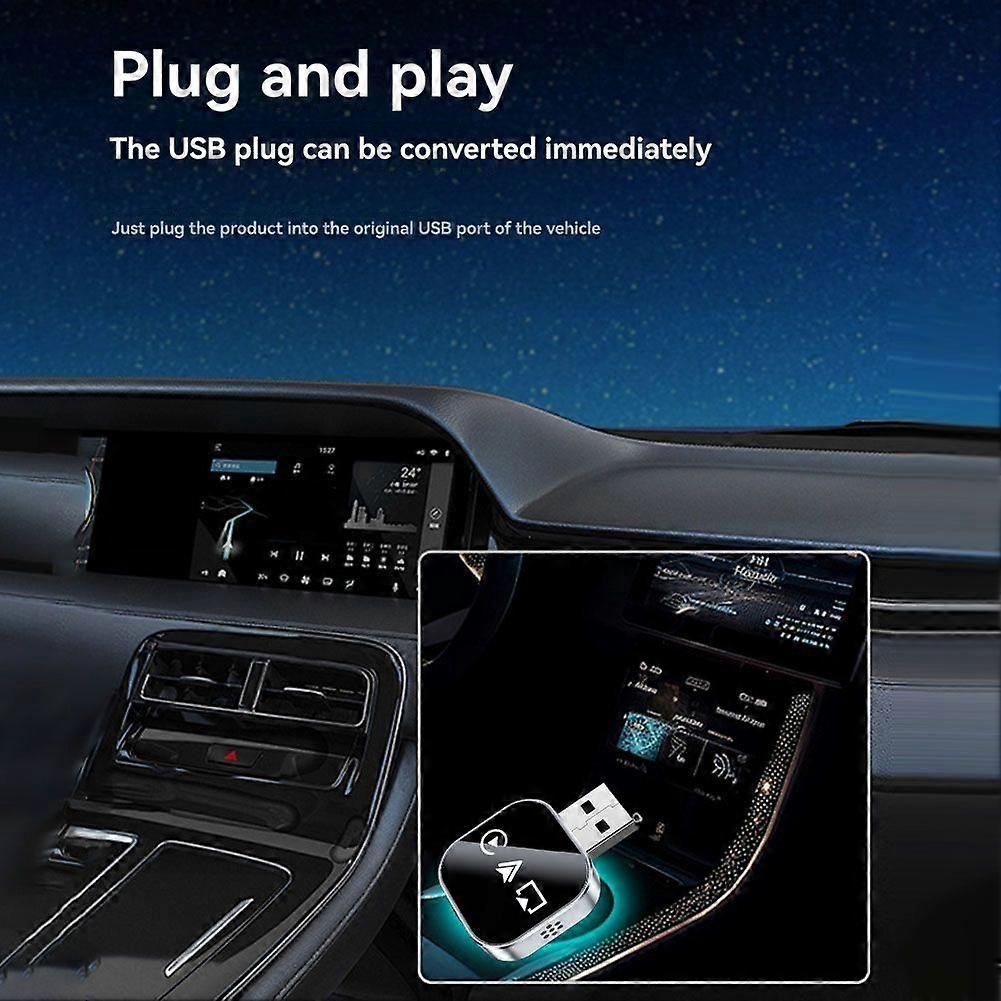3 In1 Wireless Carplay Adapter Smart Carplay Airplay Android Auto USB ...