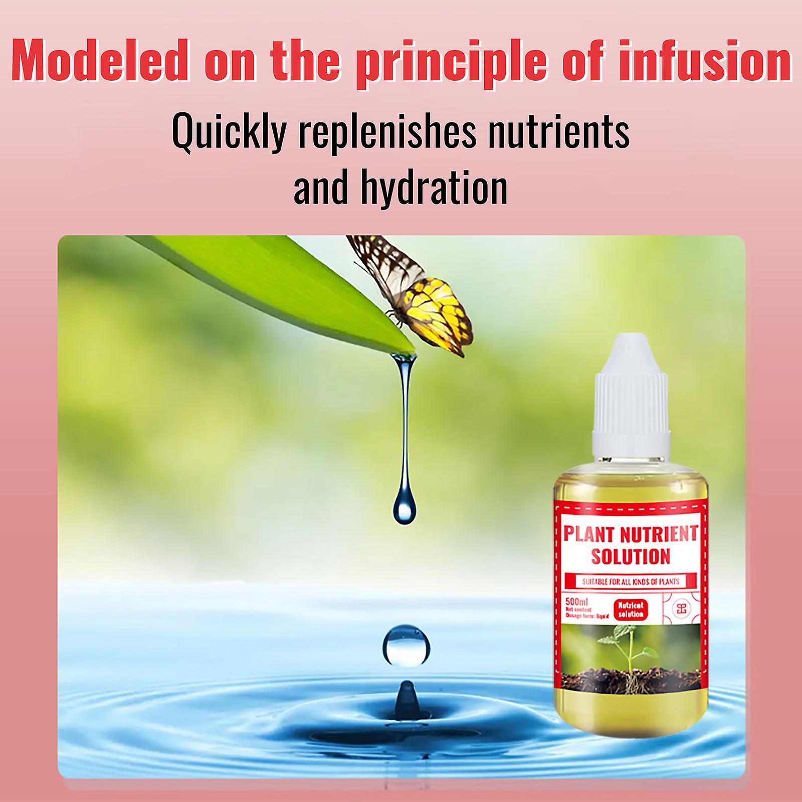 Plant Growth Enhancer Supplement Nutrient Solution For Soil Cultivation ...