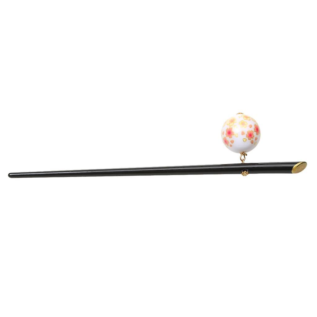 Elegant Acrylic Sakura Decoration Hairpin Hair Stick Japanese Kanzashi ...