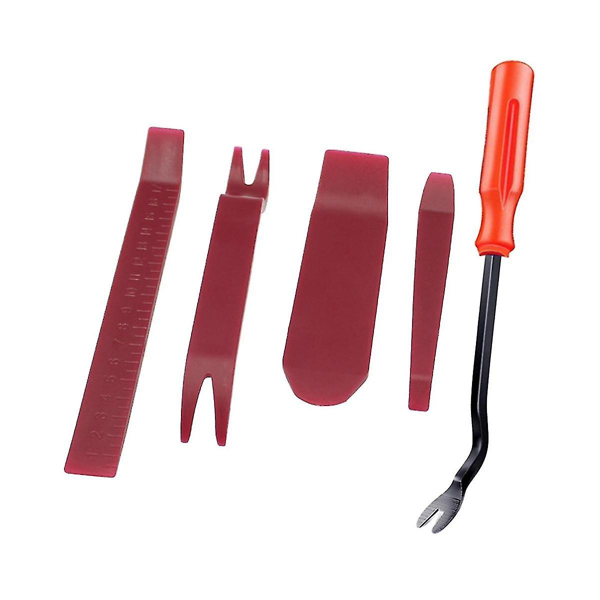 5-piece Disassembly Tool Kit Car Audio Disassembly Tool Refit Pry Plate ...