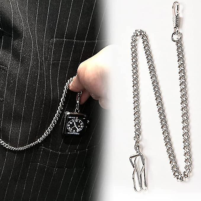 Pocket Watch Chain With 2 Hooks,watch Chain Classic Pocket Watch ...