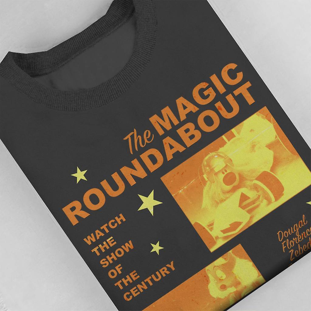 The Magic Roundabout Retro Show Poster Kid's Sweatshirt | Fruugo US