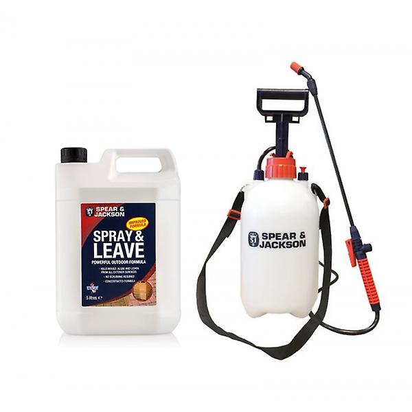 Spray and Leave Concentrate 5L Spear & Jackson plus 5L Garden Sprayer ...