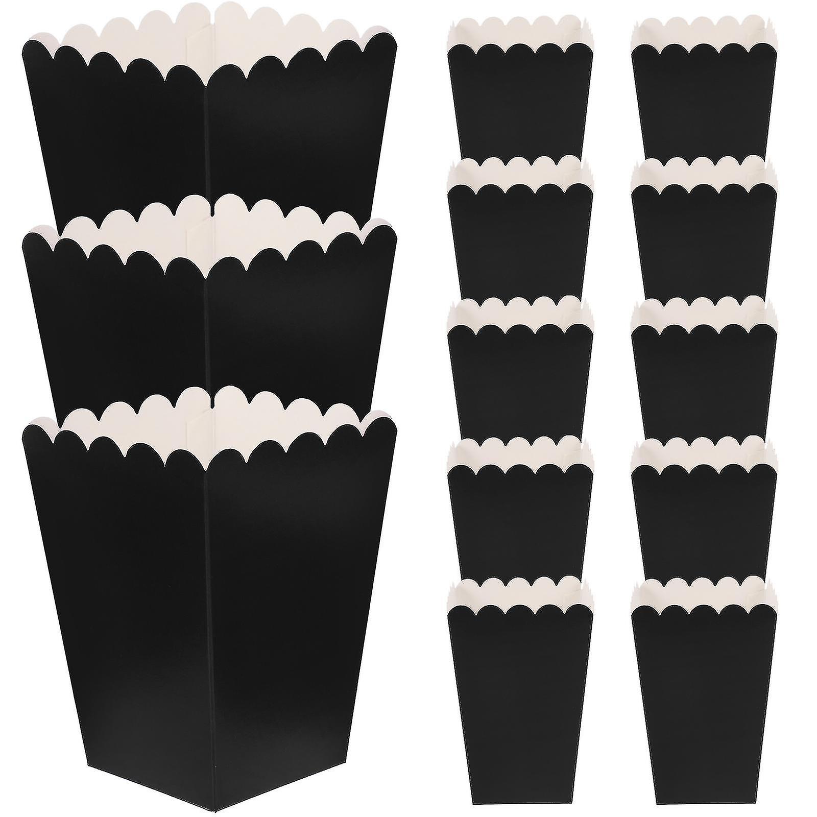 50pcs Popcorn Boxes Paper Popcorn Tubs Simple Greaseproof Popcorn ...