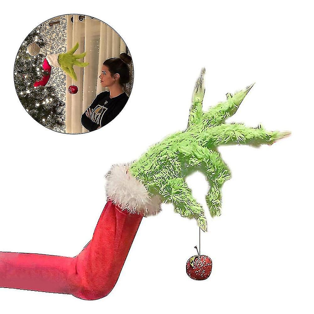 Christmas Party Decoration The Grinch Stole Christmas Tree Wreath Plush ...