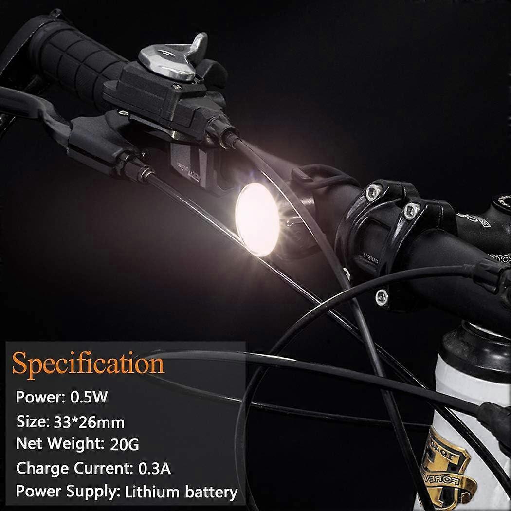 Bike Lights, Waterproof LED 6 Brightness Modes Taillight, USB ...