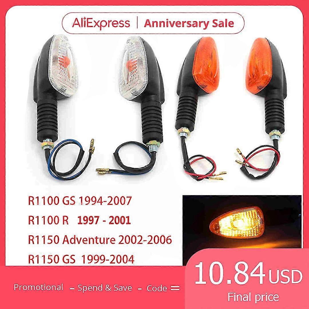 Exquisite Front/rear Motorcycle Turn Signal Light Indicator For Bmw ...