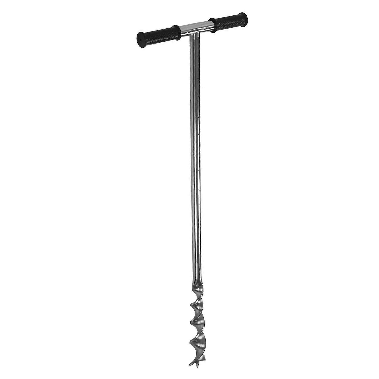 Soil Sampler Probe Twist Drill Bit T Handle Integrated Labor Saving ...