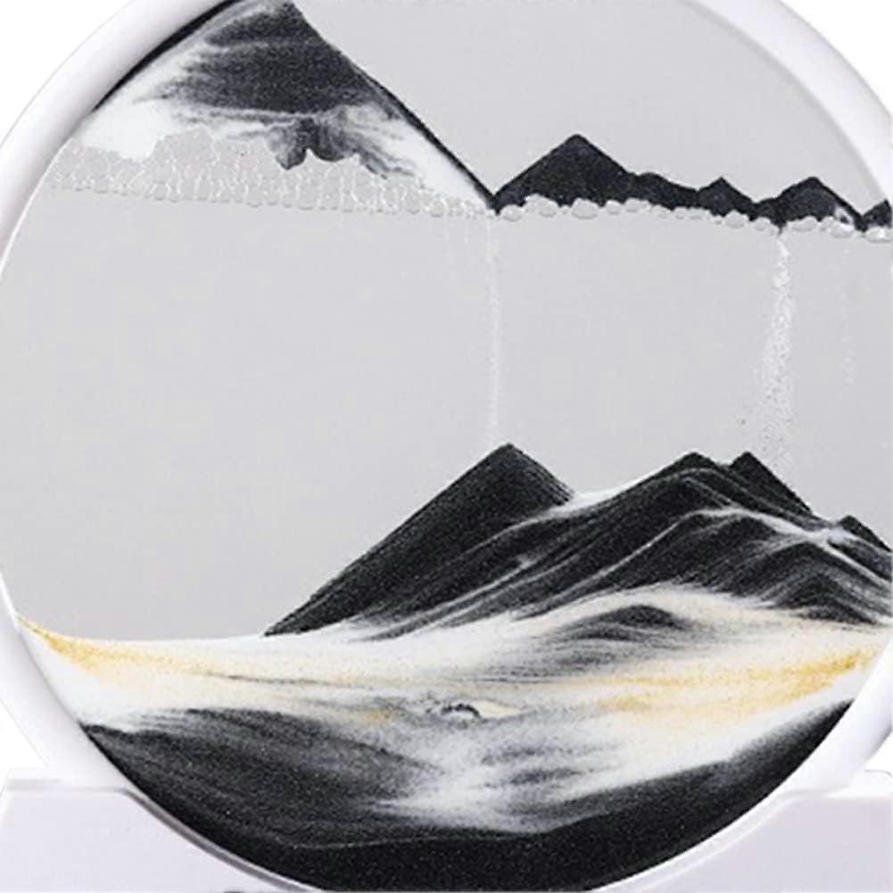 Moving Sand Art Pictures Sandscape Sand Art 3D Hourglass Deep Sea Sand ...