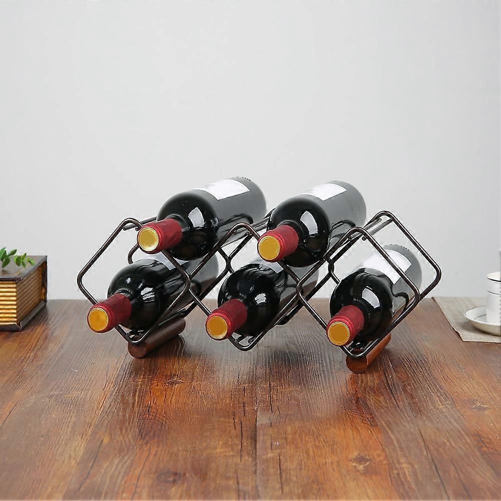 Wine Bottle Storage Rack Modern Wine Shelf Red Wine Rack Metal Bar ...