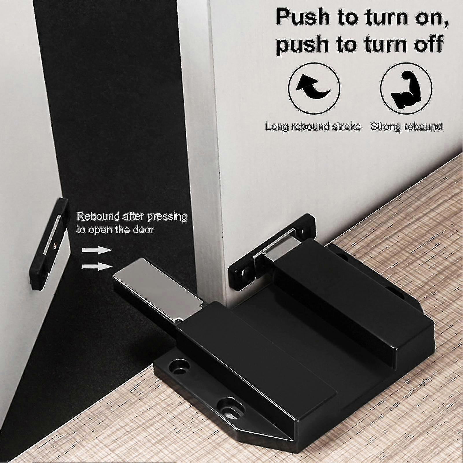 Magnetic Push Latch Heavy Duty Push To Open Abs Strong Suction Double ...