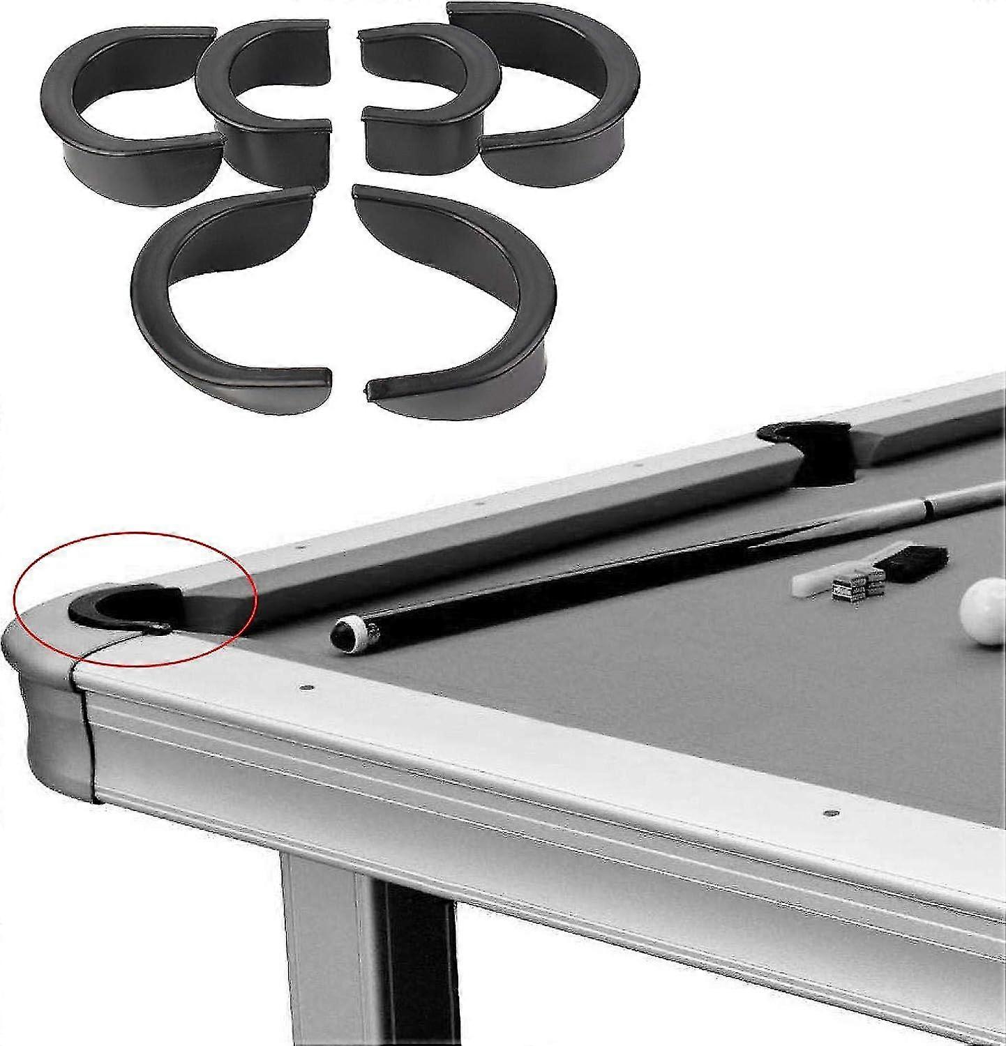 6 Pcs Billiard Pool Table Hole Billiard Table Liners Pocket Rubber ...